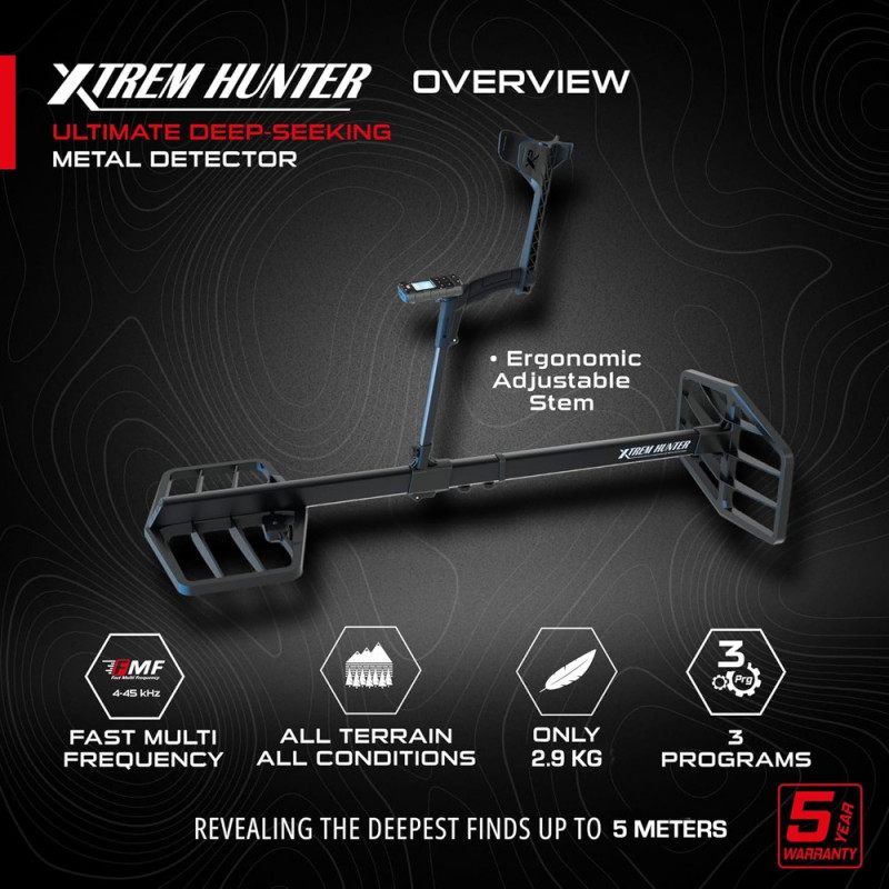XP XTREM Hunter XTR115 metalldetektor - Proffsøkere - Hobby